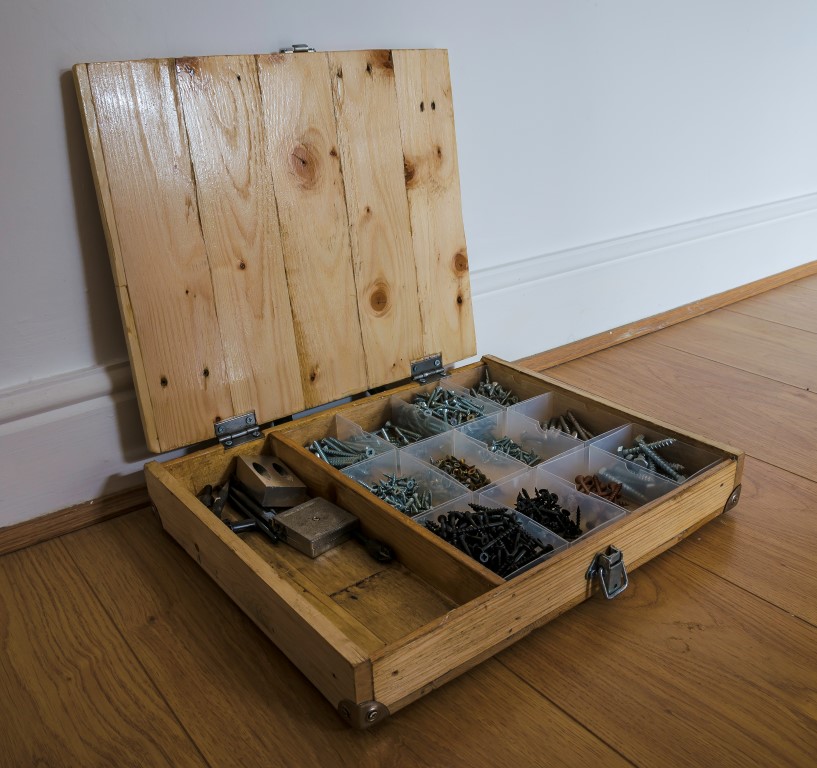 Screws and Nails Storage Box | Rag 'n' Bone Brown - UK Woodworking and ...